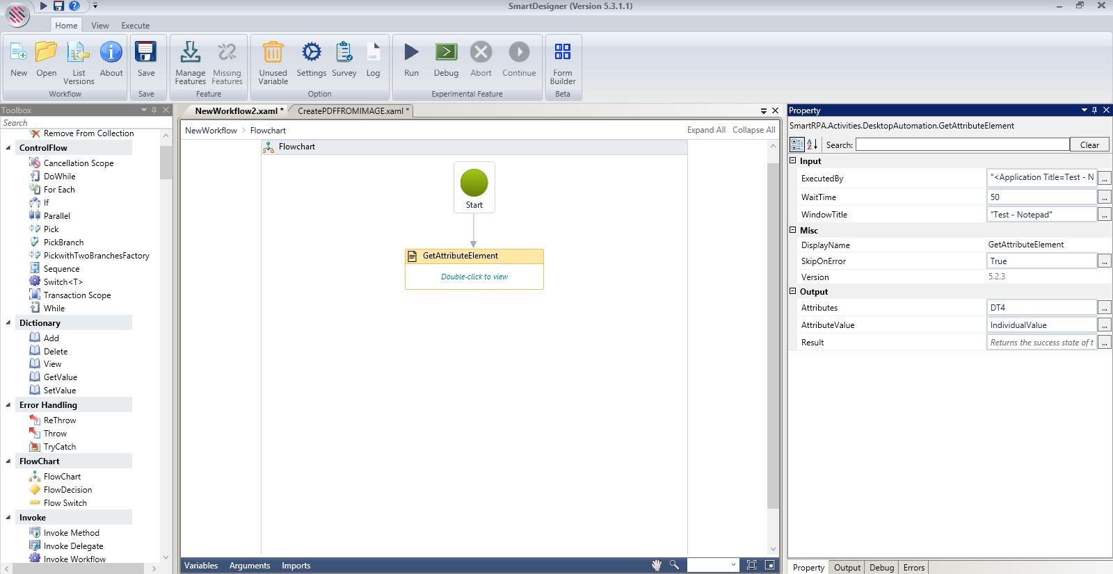 Desktop Automation Get Attribute Element Robility Docs
